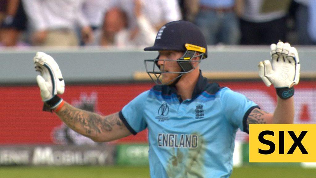 Cricket World Cup: England get six runs after the ball deflects off ...