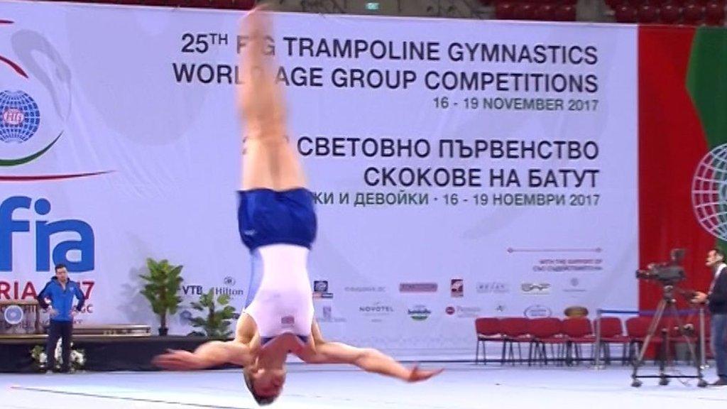 Trampoline World Championships: Kristof Willerton secures gold for ...