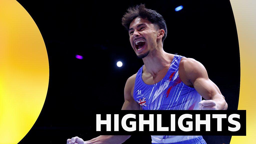 Jake Jarman wins GB's first vault title at World Gymnastics ...
