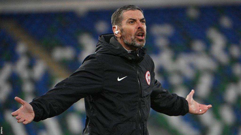 'We can only control what we do' - Larne manager Tiernan Lynch on title ...