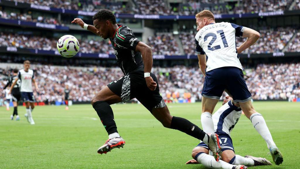 Tottenham 0-1 Arsenal: Jurrien Timber on North London derby victory ...