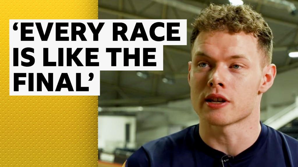 Watch: Everyone is beatable, says Olympic hopeful Jack Carlin - BBC Sport