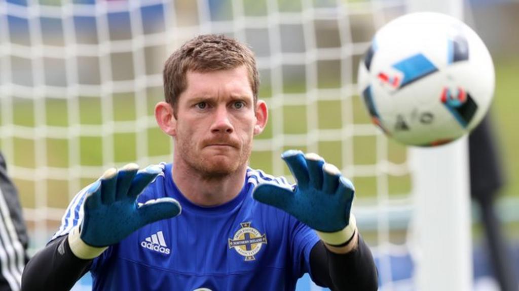 Euro 2016: Montage of McGovern's magnificent saves against Germany ...
