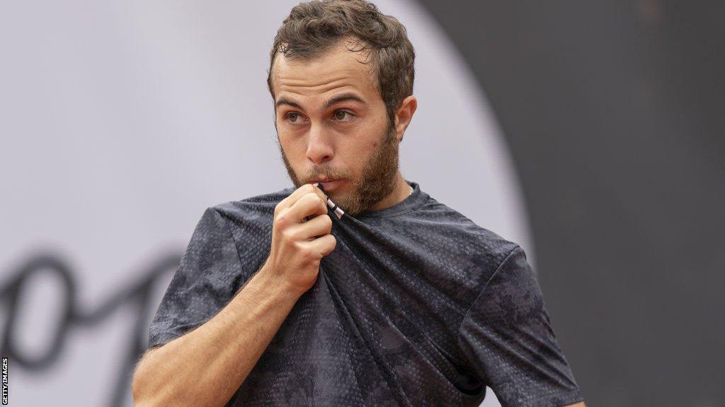 Hugo Gaston fined for unsportsmanlike behaviour at Madrid Open - BBC Sport