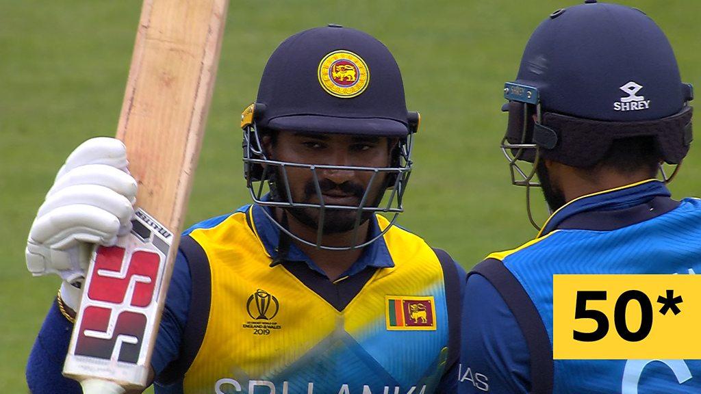 Cricket World Cup: Kusal Perera smashes the ball away to reach fifty ...