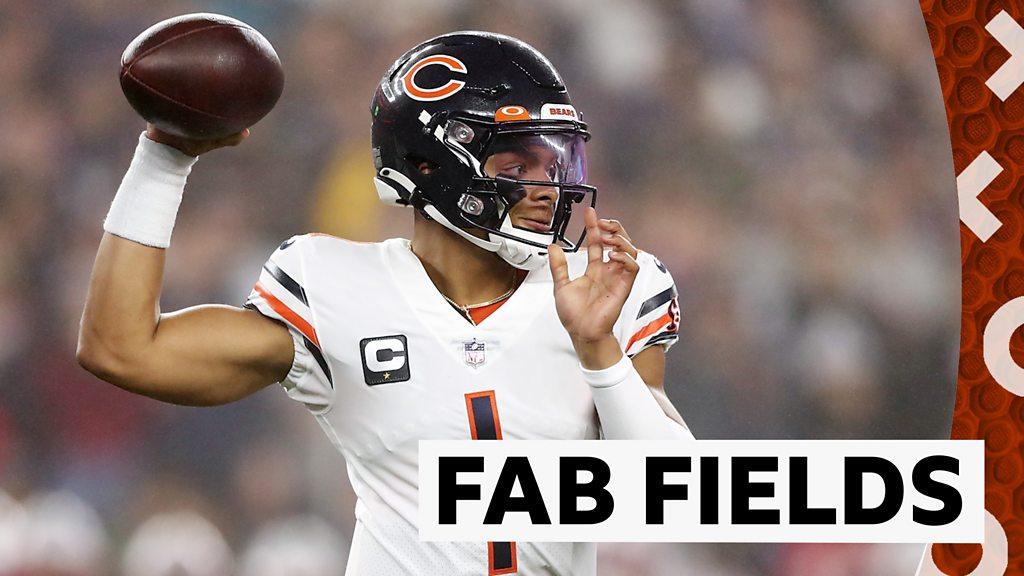 NFL Highlights: Justin Fields stars as Chicago Bears beat New England ...