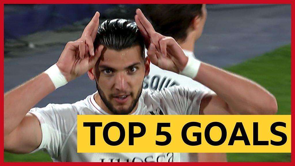 La Liga: Watch Rafa Mir's 'absolutely brilliant finish' in top five ...