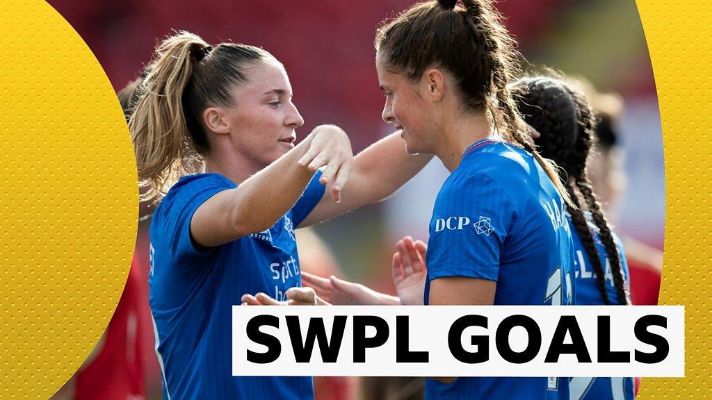 SWPL: Watch all the goals from Sunday's games - BBC Sport