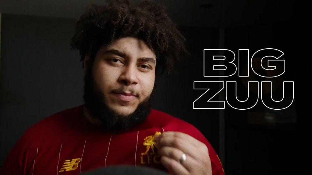 Big Zuu's freestyle for Premier League champions Liverpool - BBC Sport