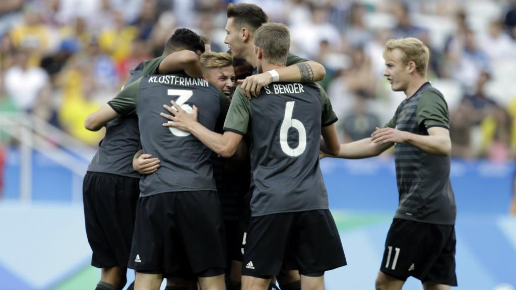 Football: Men's semi-final - Nigeria v Germany - BBC Sport