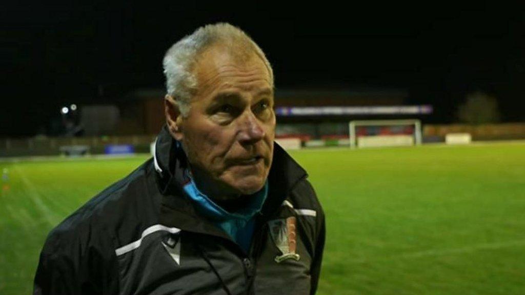 Peter Taylor still enjoying management at Maldon & Tiptree - BBC Sport