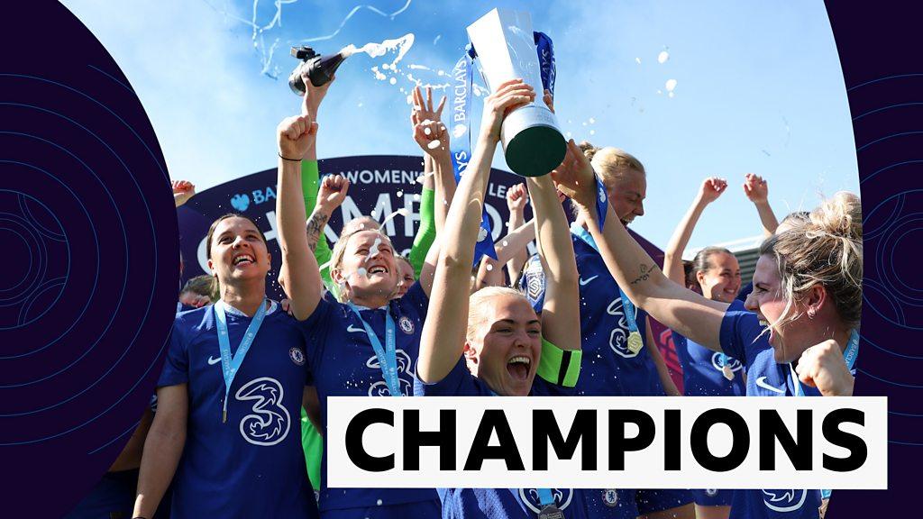 WSL highlights: Chelsea beat Reading to win Women's Super League title ...