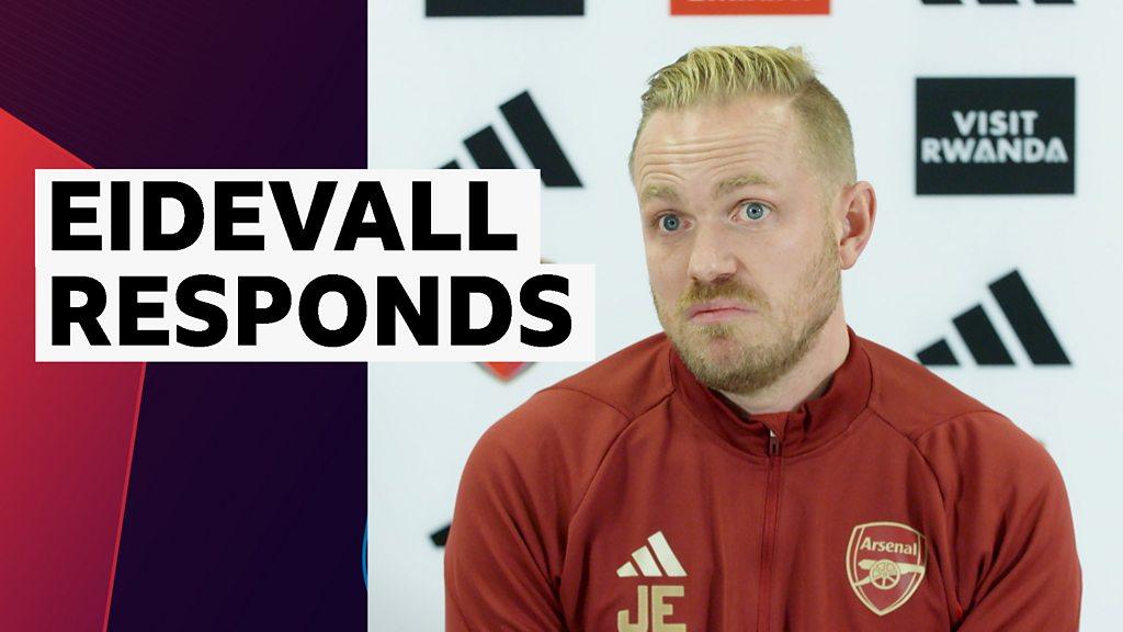 Jonas Eidevall: Arsenal boss says 'bullying' claims are 'borderline ...