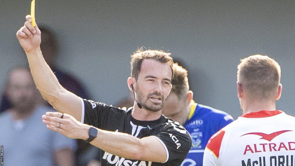 James Child: Rugby league referee to stand down - BBC Sport
