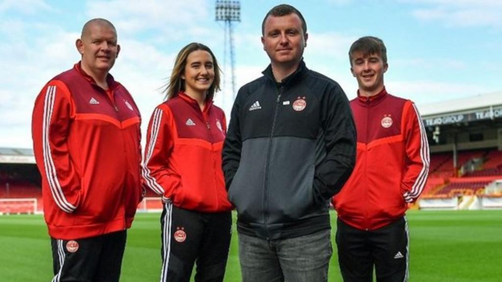 Uefa name Aberdeen as 'best professional club' - BBC Sport