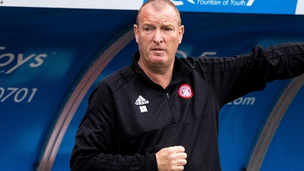 'We showed Rangers too much respect' - Rice - BBC Sport