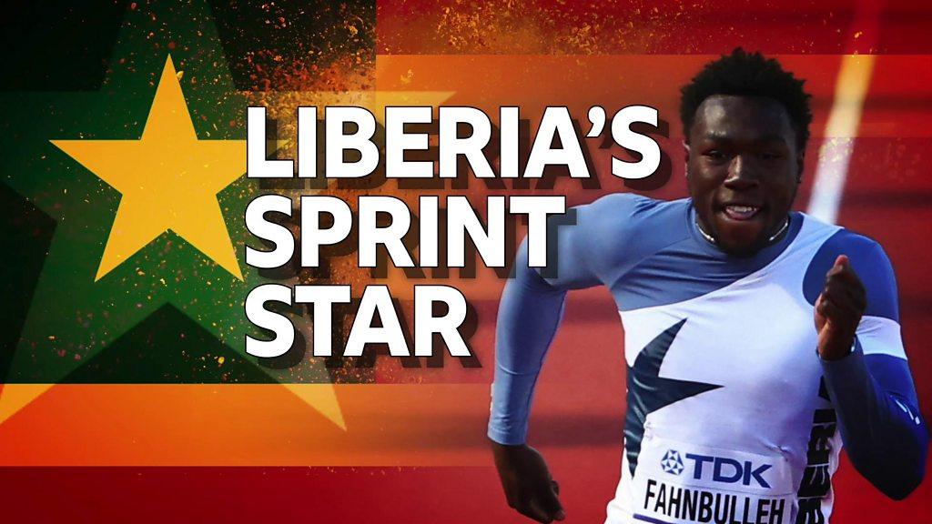 BBC Sport Africa TV: Liberia's Sprint Star - BBC Sport