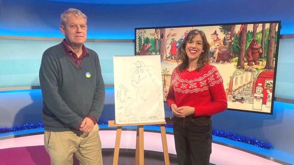 Axel Scheffler: The Gruffalo illustrator answers YOUR questions - BBC ...