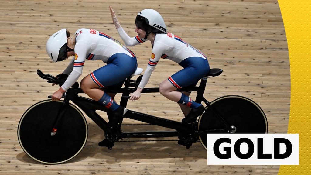 Cycling World Championships 2023: Great Britain duo Unwin & Holl snatch ...