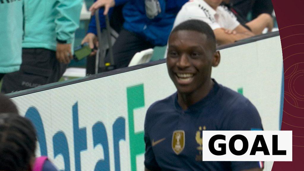 World Cup 2022: Randal Kolo Muani scores for France 42 seconds after ...