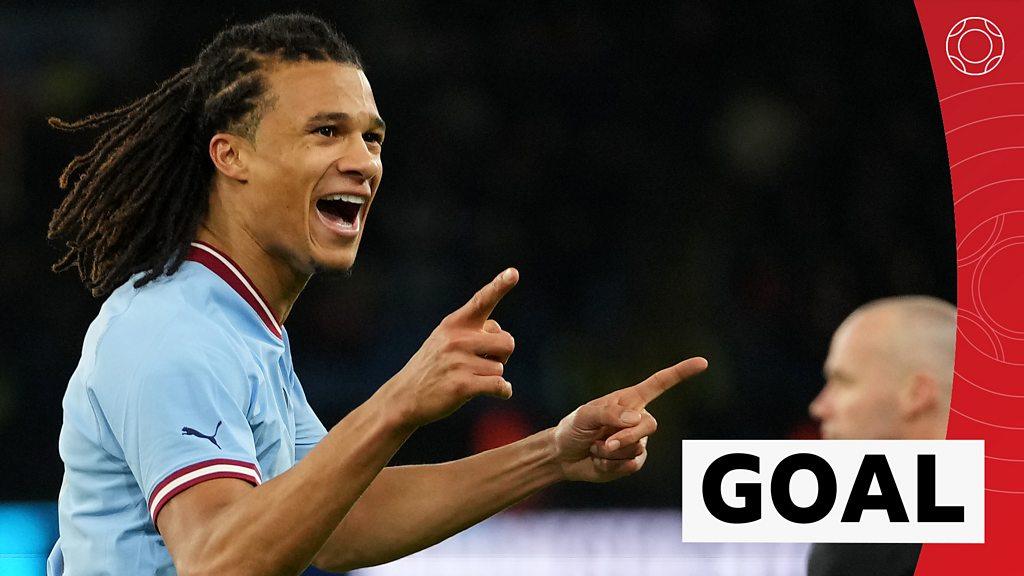 FA Cup Man City v Arsenal: Nathan Ake gives Man City lead with measured ...