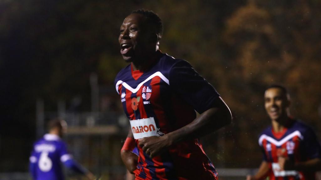 FA Cup: Chris Dickson gives Hampton & Richmond lead against Oldham ...