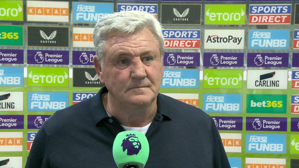 Newcastle United 1-1 Leeds United: Steve Bruce 'delighted' with fight ...