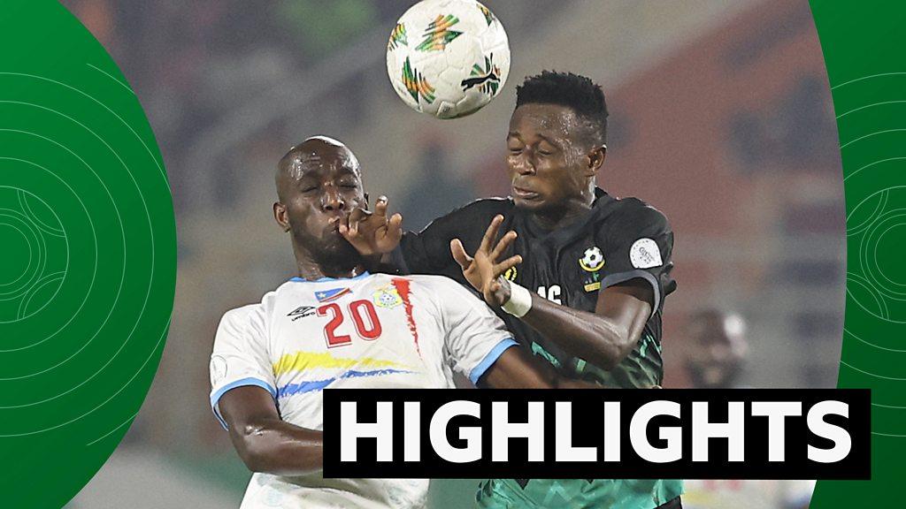 Afcon 2023: Tanzania 0-0 DR Congo - highlights - BBC Sport