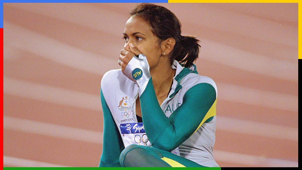 Emotional Olympic moments: Cathy Freeman wins gold at home Games - BBC ...