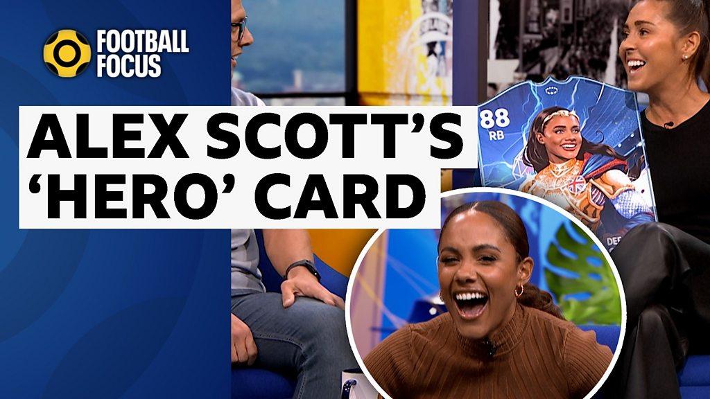 Football Focus: Fara Williams surprises Alex Scott with her EA FC 24 ...