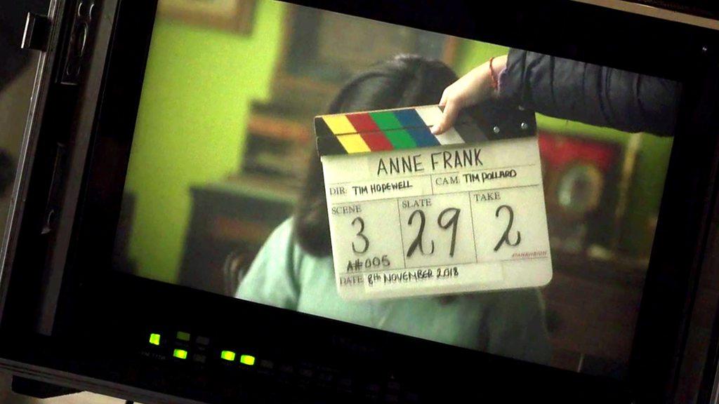 Go behind the scenes on Anne Frank: A Life in Hiding - BBC Newsround