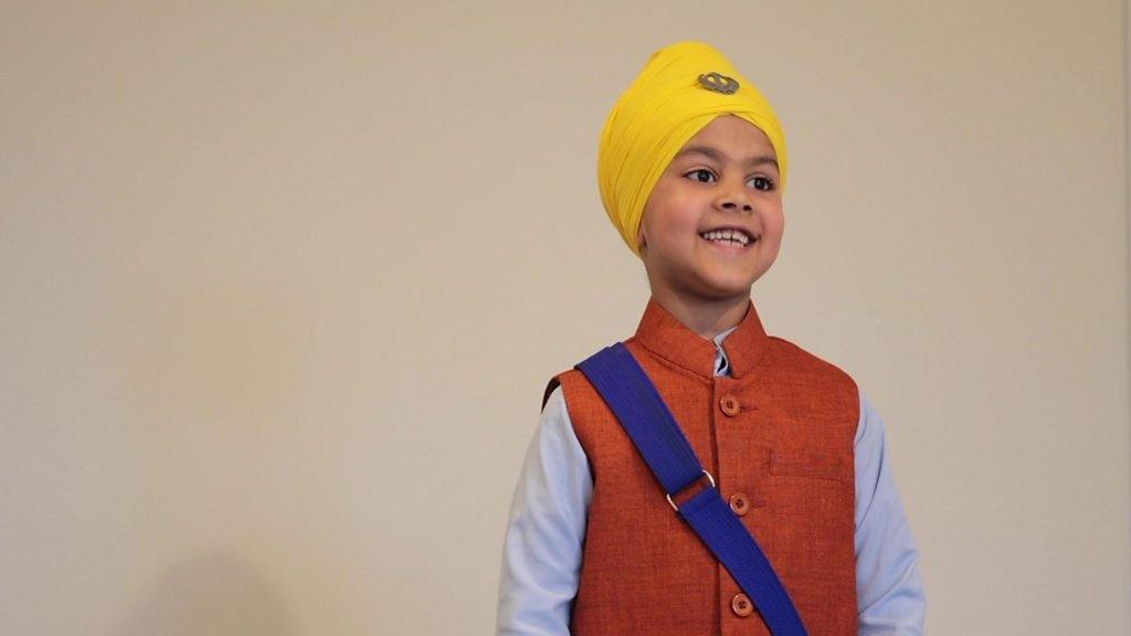 Sikh children celebrate Vaisakhi - BBC Newsround