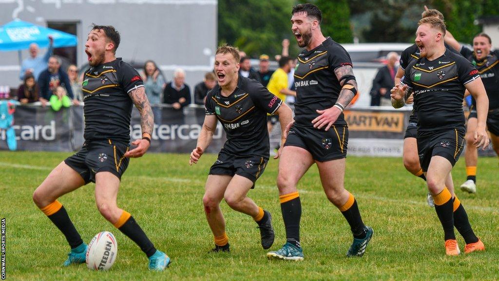 Cornwall impress despite 30-6 loss to League One leaders Dewsbury Rams ...