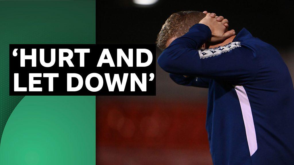 Crusaders 9-0 Carrick Rangers: Manager Stuart King 'devastated' after ...
