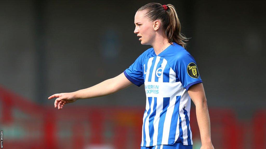 Elisabeth Terland: The Brighton striker in hot goalscoring form - BBC Sport