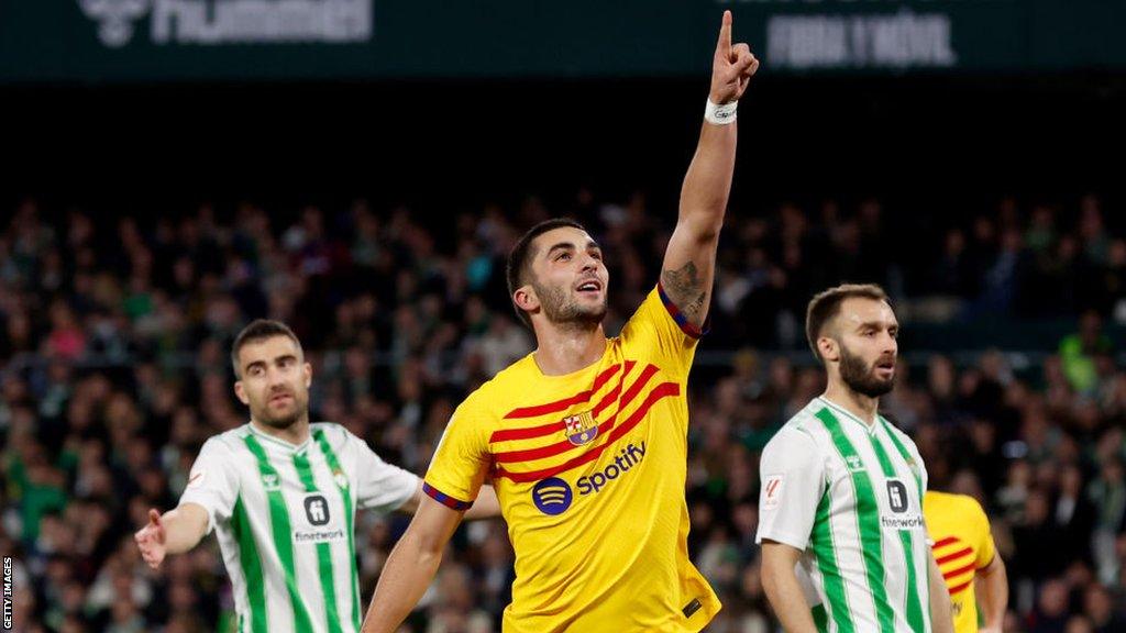 Real Betis 2-4 Barcelona: Ferran Torres hat-trick keeps La Liga ...