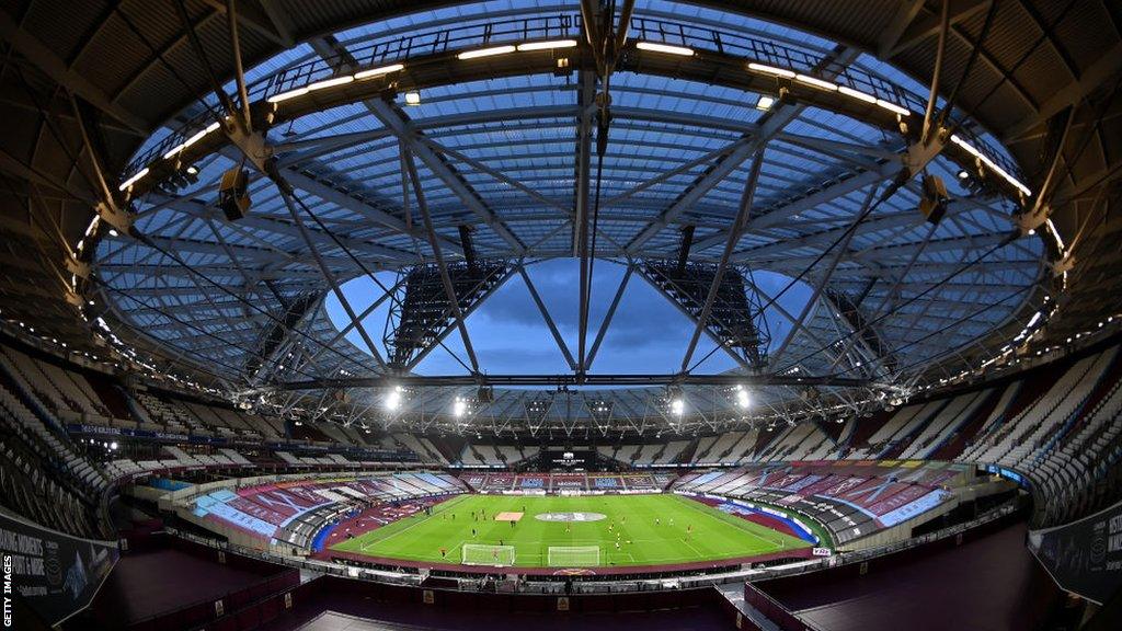 West Ham United: Allianz in contention for London Stadium naming rights - BBC Sport