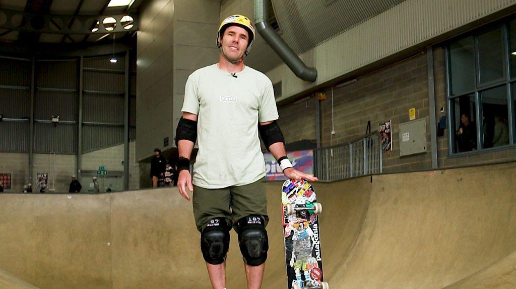 Andy Macdonald: The 48-year-old skateboarder targeting Paris Olympics ...