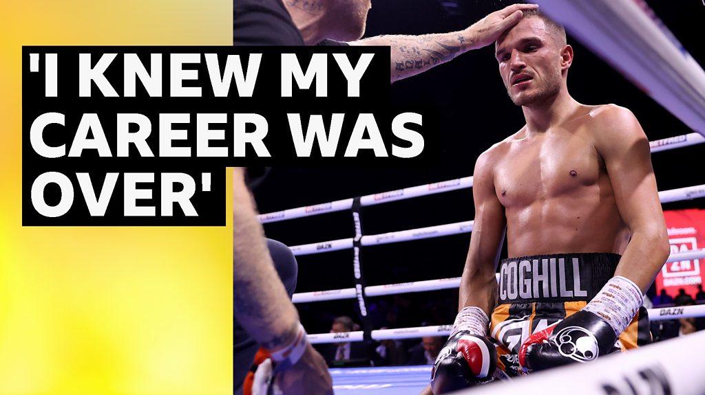 Connor Coghill: British featherweight forced to retire after a bleed on ...