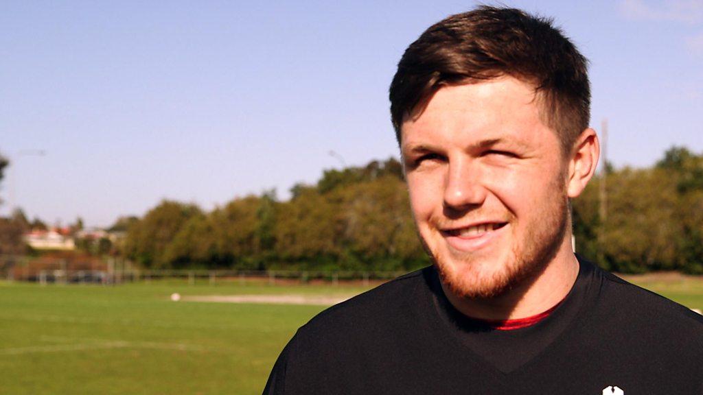 Steff Evans: Scarlets wing excited to win first Wales cap - BBC Sport