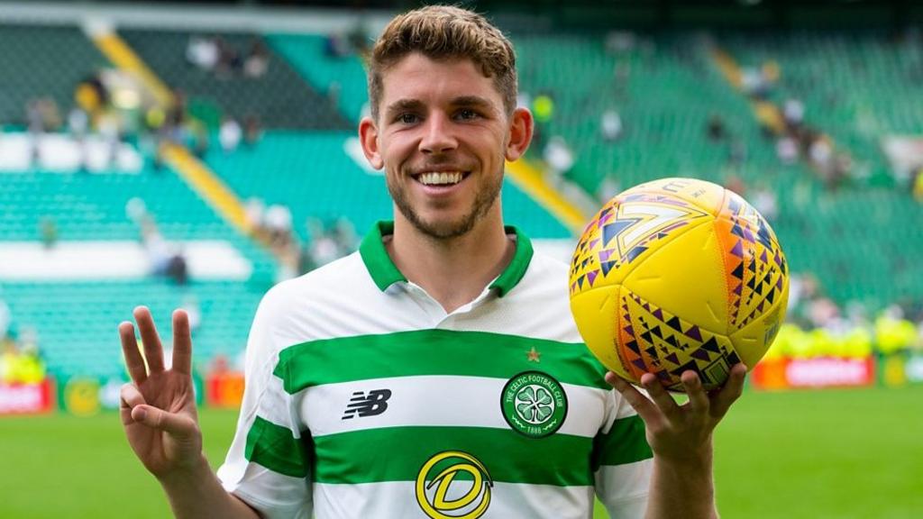 Christie is Celtic hat-trick hero in seven-goal rout - BBC Sport