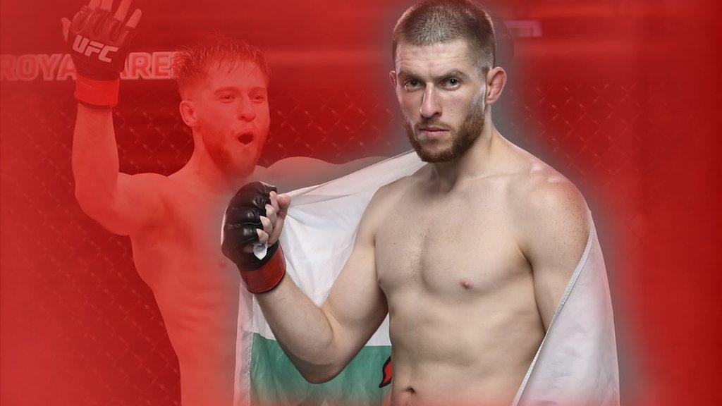 UFC: Jack 'Tank' Shore plays word association - BBC Sport