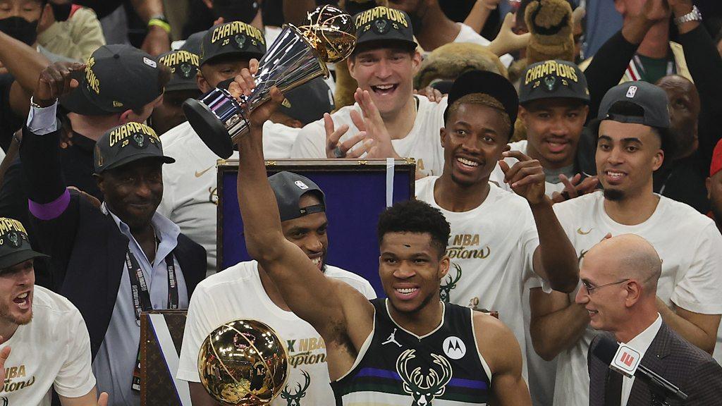 NBA Finals: Giannis Antetokounmpo scores 50 as Milwaukee Bucks win ...