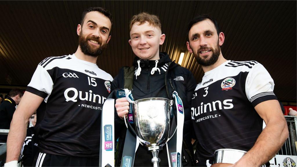 Caelan inspires Kilcoo triumph amid ongoing health battle - BBC Sport