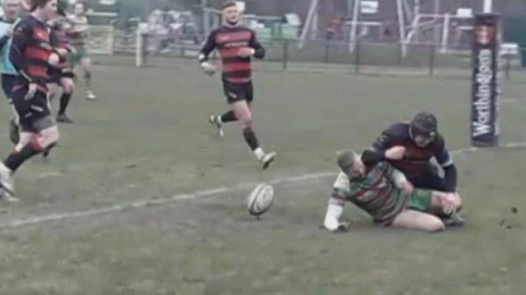 Hendy v Carmarthen Athletic: The only Welsh rugby game to survive the ...