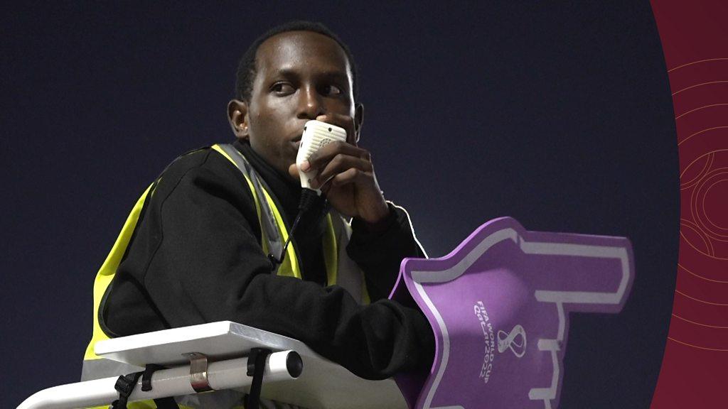 World Cup 2022: The 'metro man' who has gone viral for directing fans ...