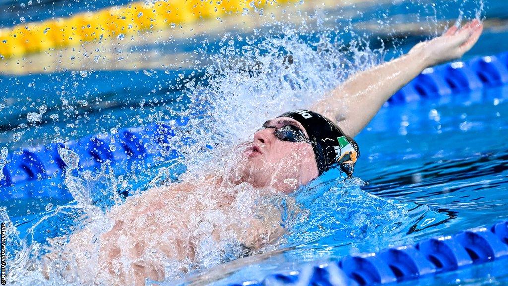 Conor Ferguson: Irish swimmer sets personal best but just outside ...