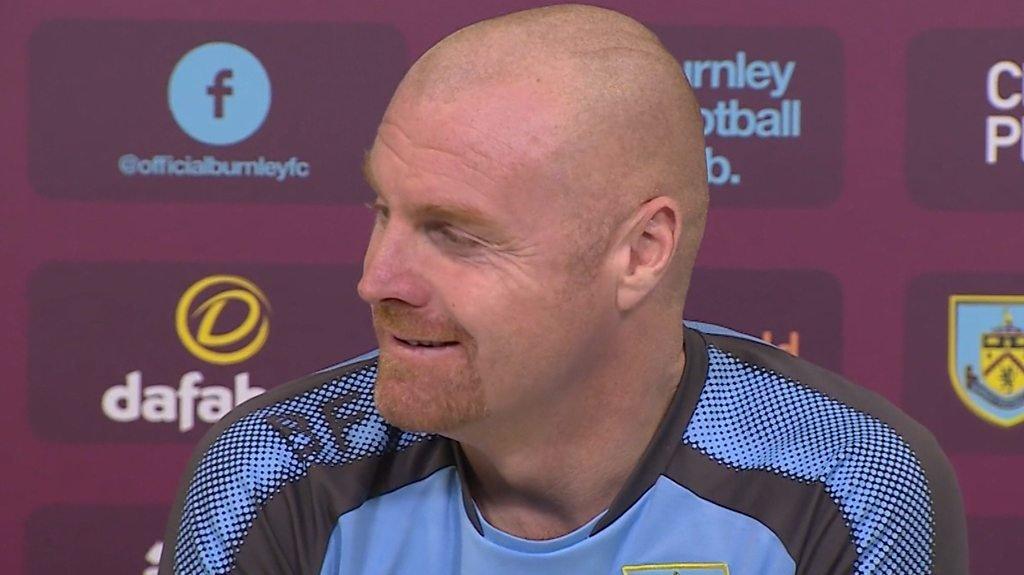 Sean Dyche: Burnley boss interrupted by phone during media conference ...