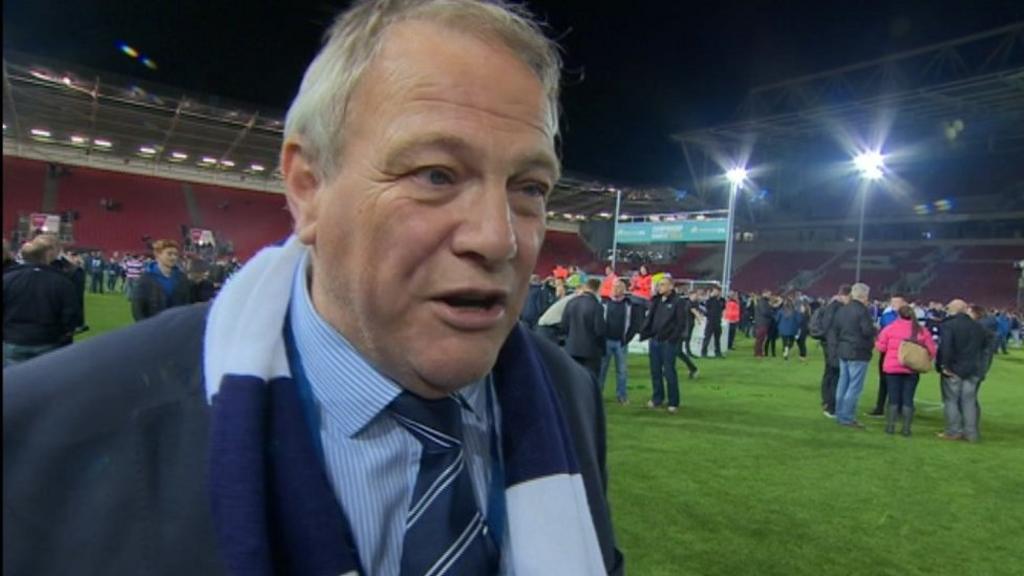Chris Booy: Bristol chairman has 'never smiled as much' after promotion ...