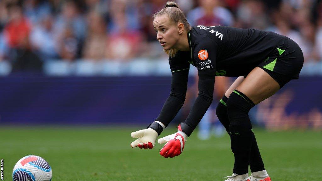 Aston Villa boss Carla Ward seeking emergency loan for goalkeeper - BBC ...